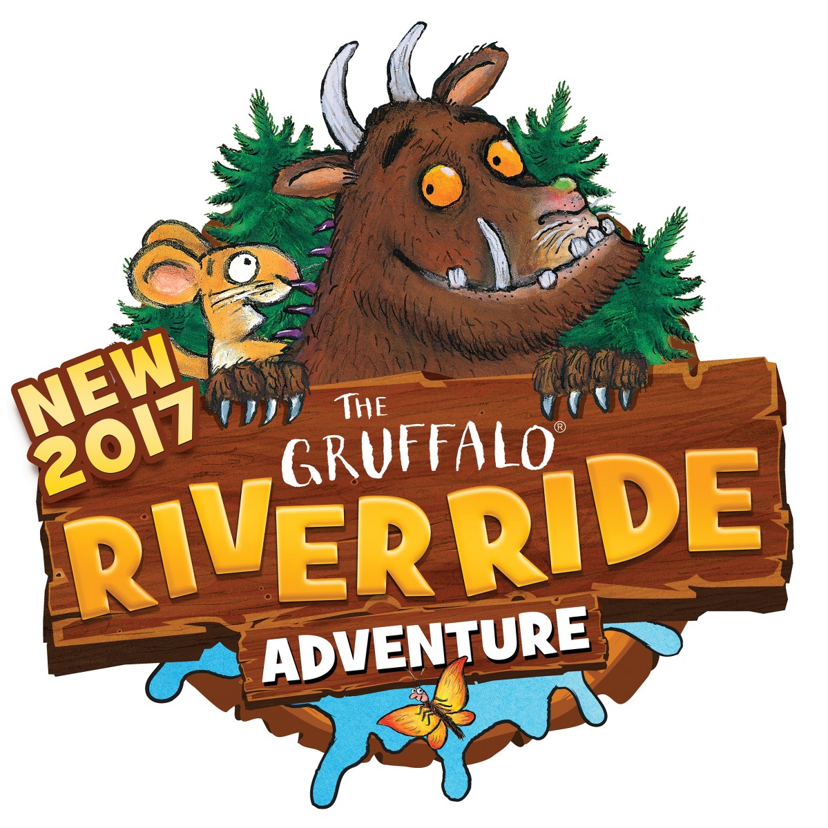 Gruffalo River Ride Adventure – Attraction Design – Jon Taylor Artwork